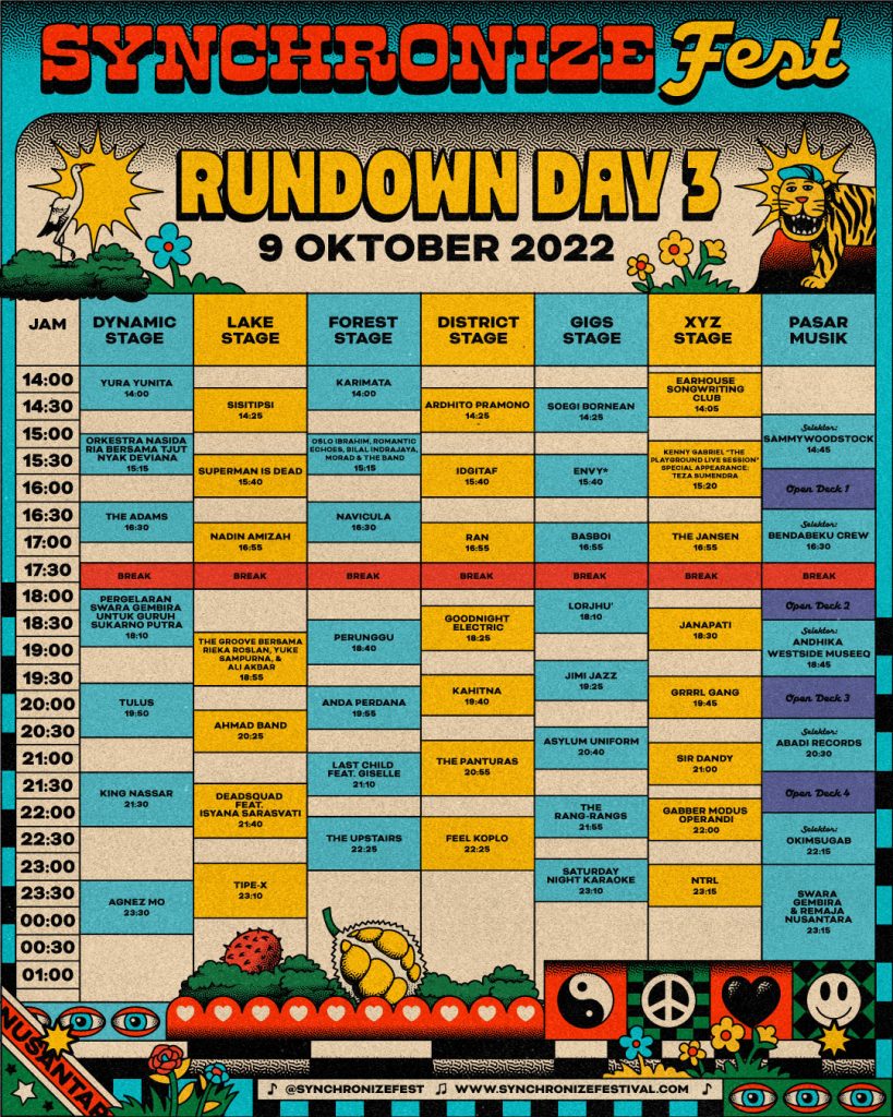Synchronize Fest 2022 Bertabur Bintang Berbagai Era dan Genre - EVENT ...