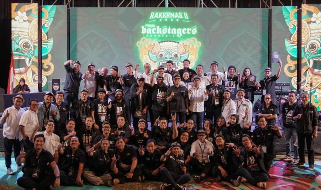Rakernas Forum Backstagers Indonesia Hasilkan 5 Rekomendasi untuk ...