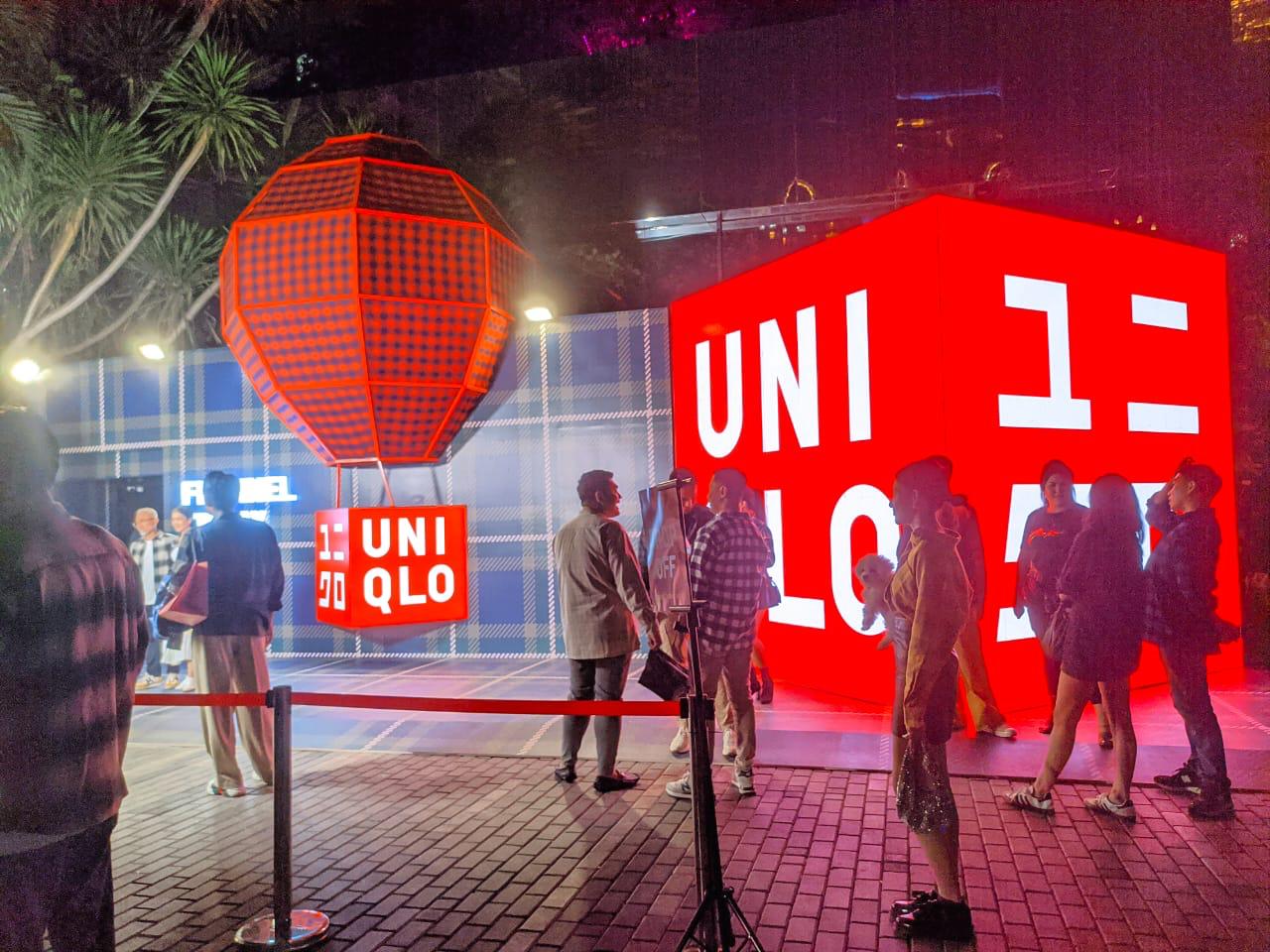 Big Box LED di Event Flannel Friday Night UNIQLO Tarik Perhatian ...